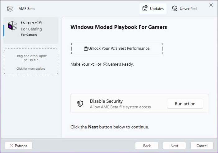 GamerzOS Installation Guide